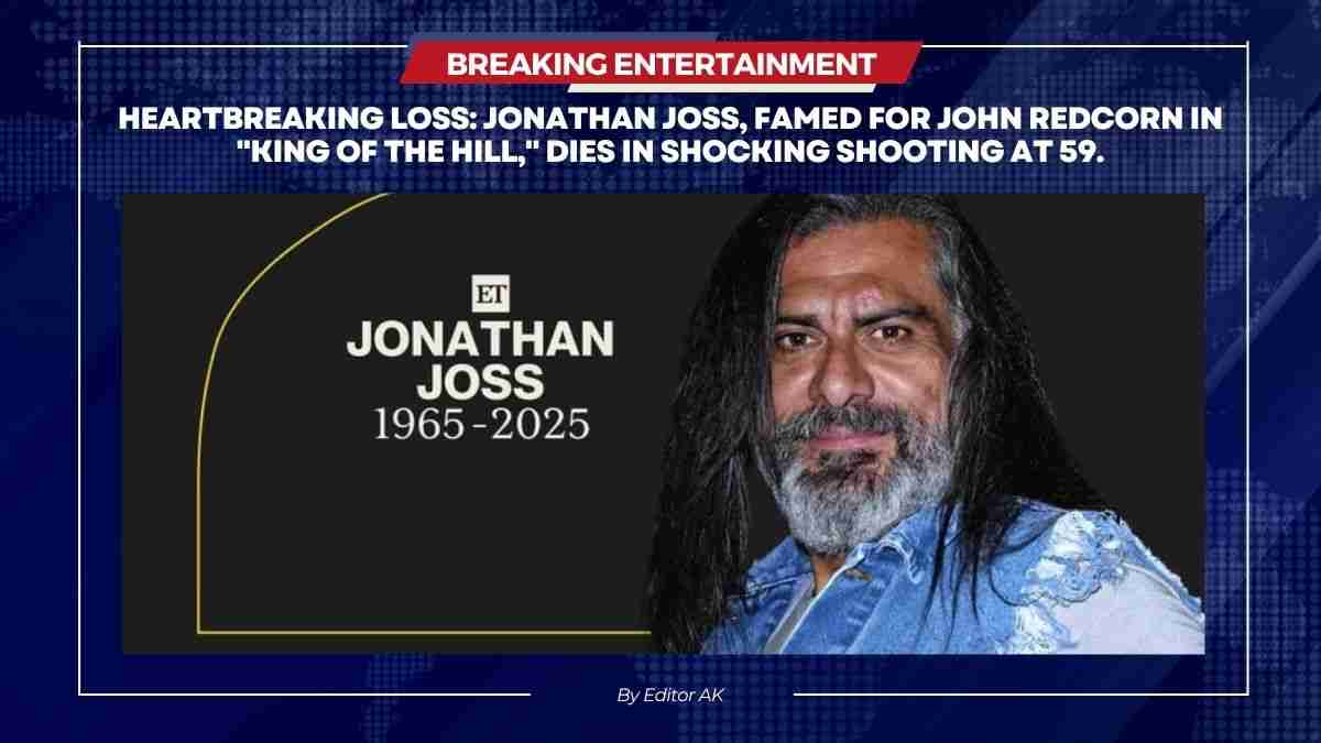 Actor Jonathan Joss Dead at 59 in Shocking Shooting